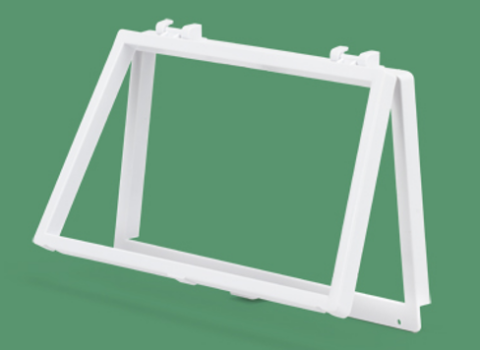 Window screen wicket, white | Chinook Glass