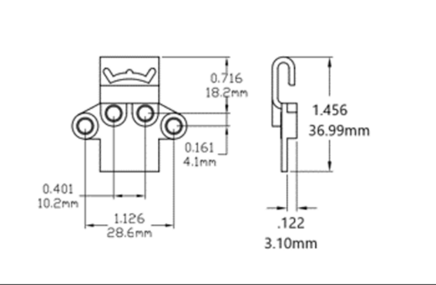 Acme window hardware tie bar guide | Chinook Glass
