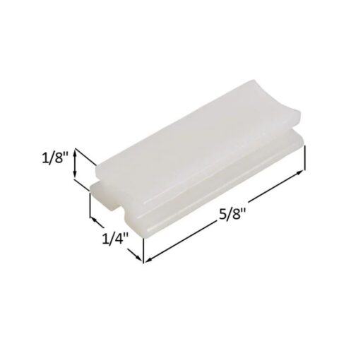 Sliding window nylon glide | Chinook Glass
