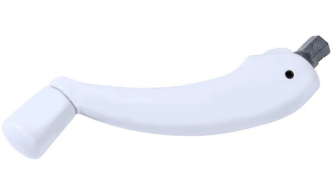 Roto hardware hex drive folding handle | Chinook Glass